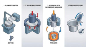 What Is the Deep Drawing Process：Process, Steps, and Benefits
