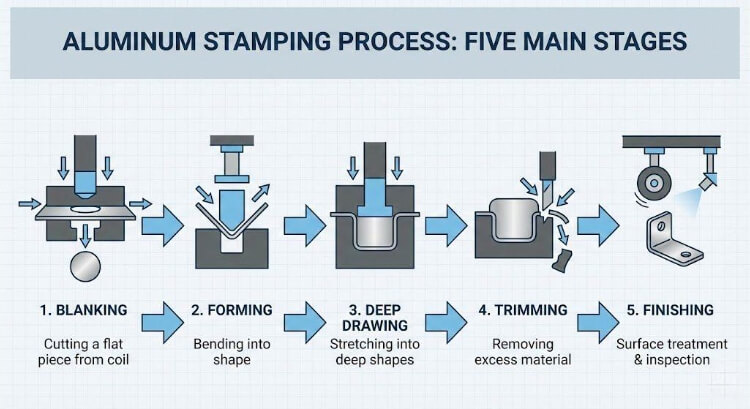 Aluminum Stamping: Process, Alloys & Design Guide for Precision ...